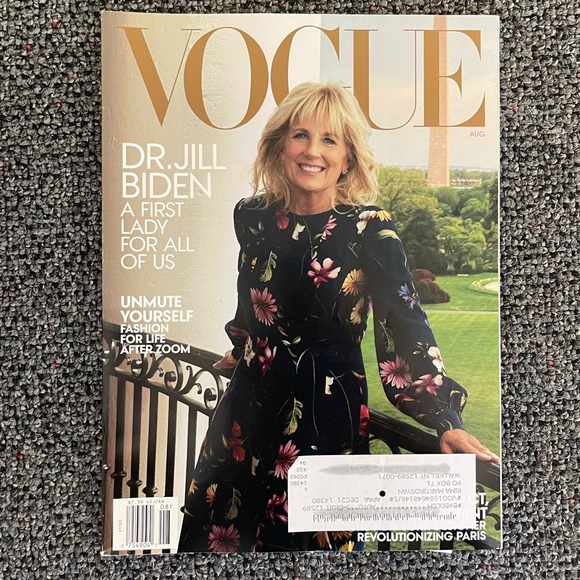 Vogue | Design | Vogue Magazine Jill Biden Cover August 22 | Poshmark
